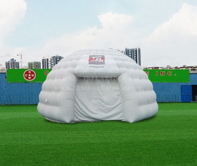 Tent1-4575 白色巨型充气圆顶_广州气模工厂_广州仁生乐园玩具有限公司